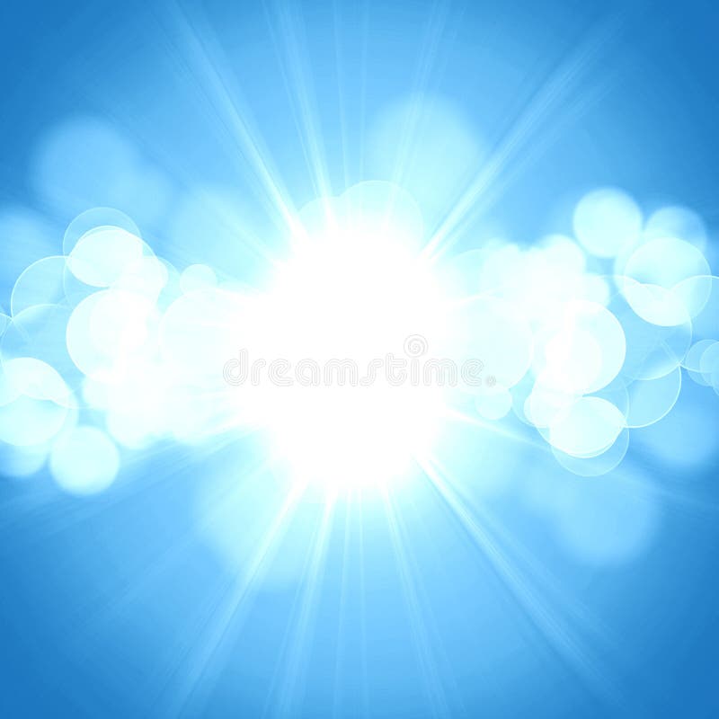 Sol caliente del verano stock de ilustración. Ilustración de arte ...