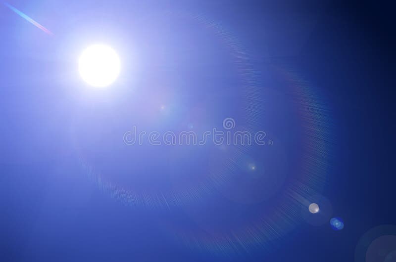 Sol de brilho imagem de stock. Imagem de oxigênio, céu - 58080327