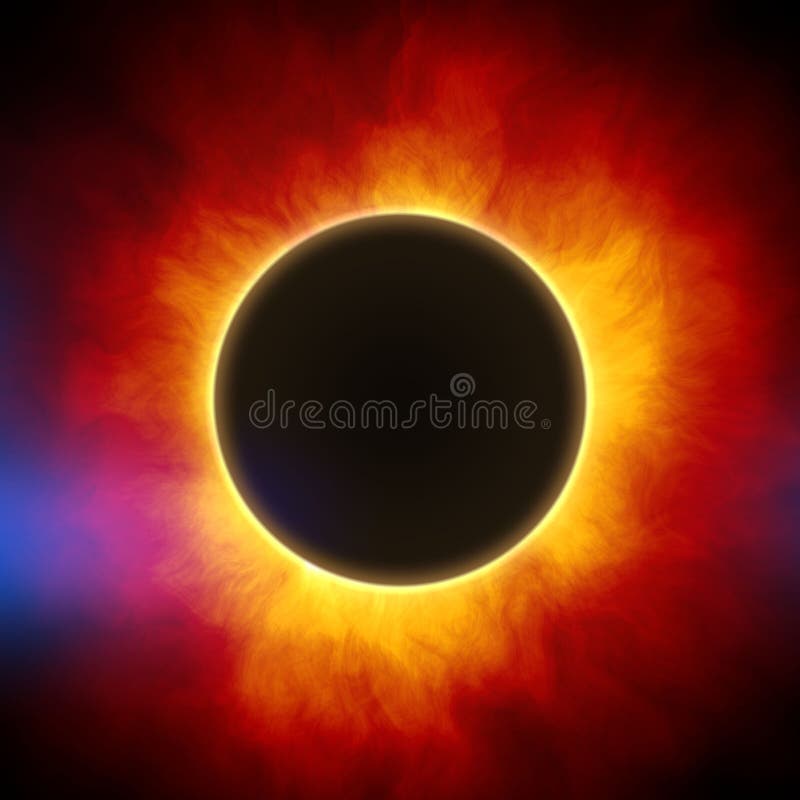 Sol de la corona stock de ilustración. Ilustración de contrastes - 33702646