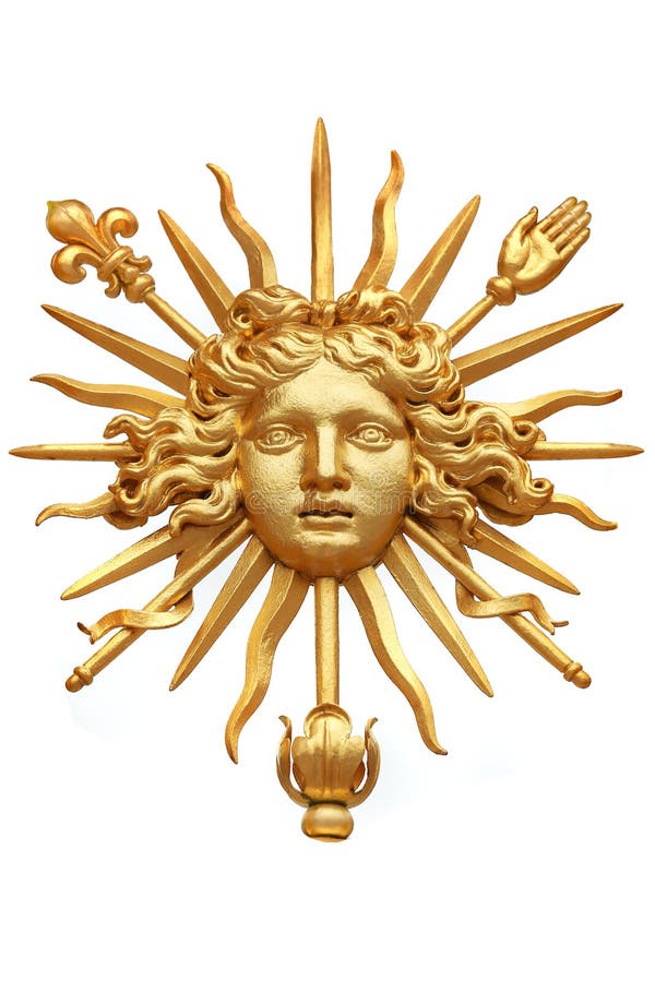 Sol de oro foto de archivo. Imagen de detalle, estilo - 37520012