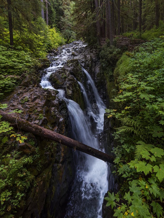 Sol Duc Falls stock photo. Image of state, northwest - 76541074