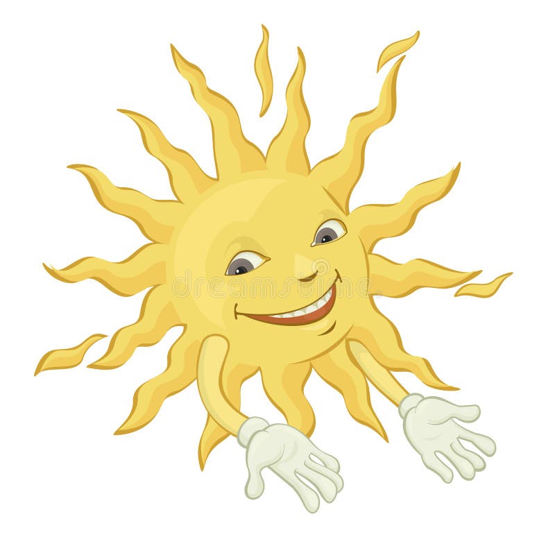 Sol Feliz Ilustraciones Stock, Vectores, Y Clipart – (157,247 ...