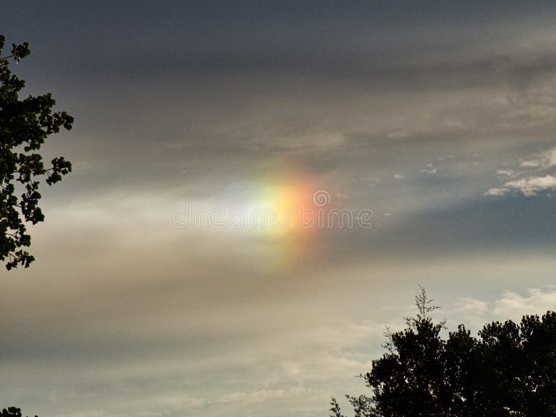 Sol Simulado En El Desierto De Colorado Foto de archivo - Imagen de ...