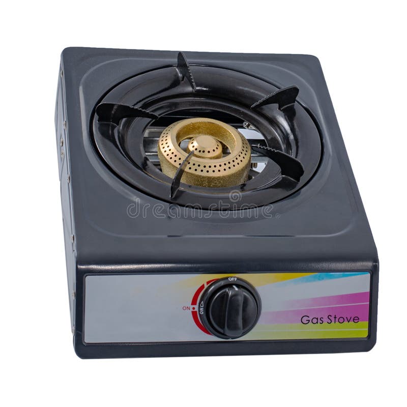 Sola Cocina De Gas De La Hornilla Foto de archivo - Imagen de cocina ...