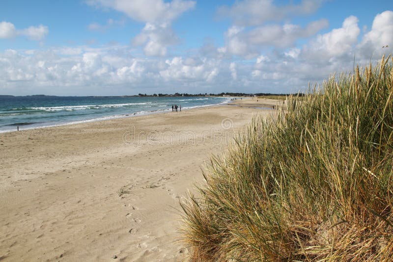 Sola-Strand Nahe Stavanger, Norwegen Stockfoto - Bild von ansicht ...