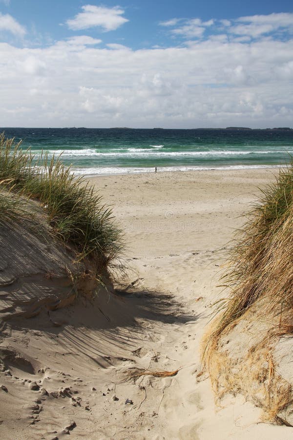 Sola-Strand Nahe Stavanger, Norwegen Stockfoto - Bild von nahe ...