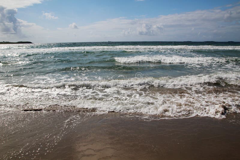 Sola-Strand Nahe Stavanger, Norwegen Stockbild - Bild von feiertag ...