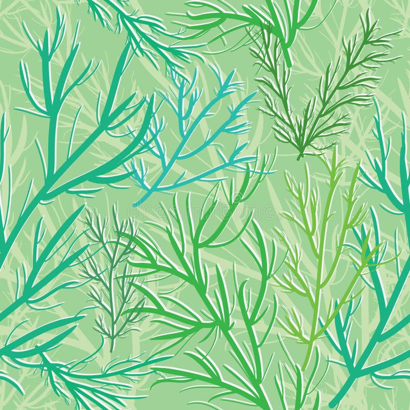 Solamente árbol Pattern_eps Inconsútil Ilustración del Vector ...