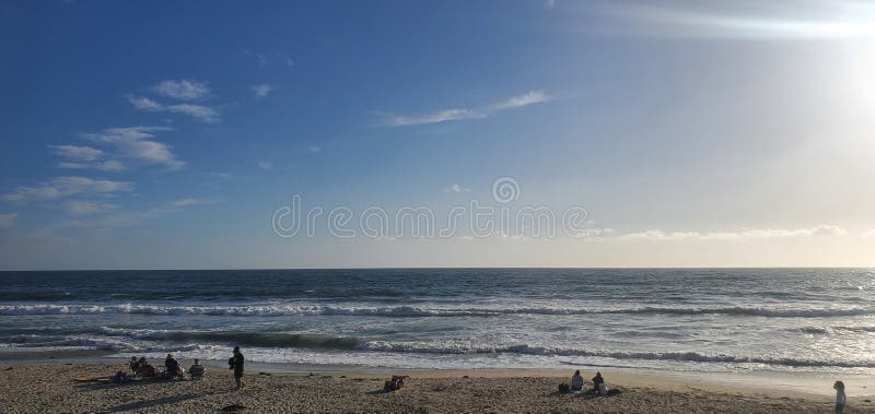 Solana beach view stock image. Image of vacation, coast - 233760265