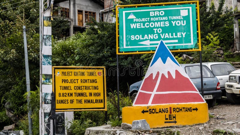 Solang Valley, Manali, Himachal Pradesh Editorial Photography - Image ...