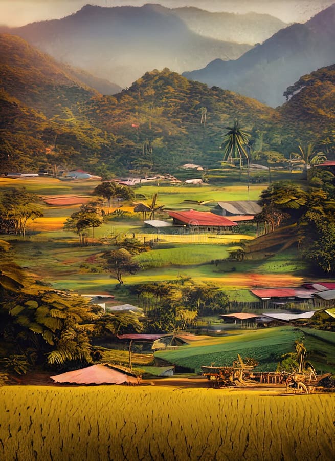 Solano, Nueva Vizcaya, Philippines. Generative AI. Stock Photo - Image ... Solano, Nueva Vizcaya, Philippines. Generative AI. Stock Photo - Image ...