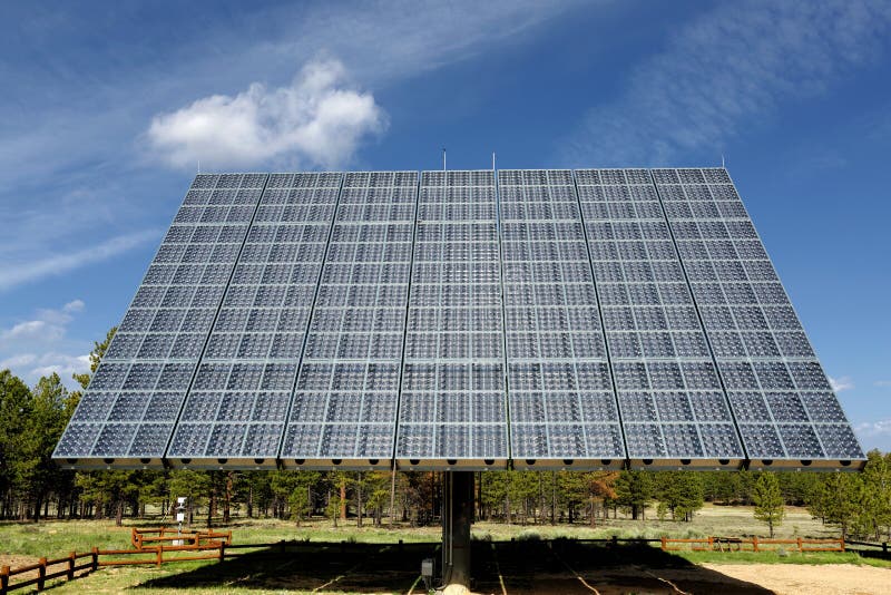 A Solar Array at the Visitors Center in Bryce Canyon National Park in ...