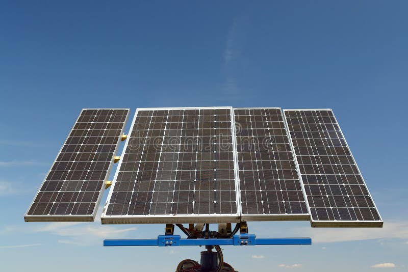 Solar battery stock photo. Image of panel, power, generation - 1109758