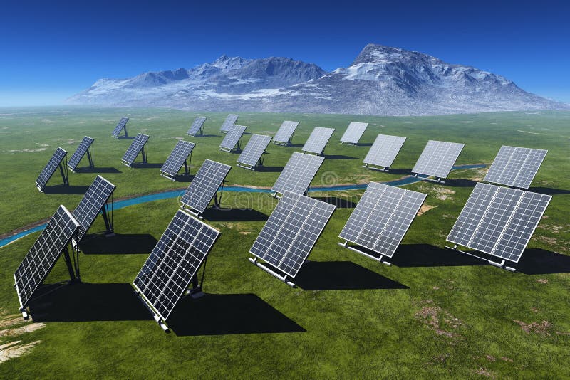 The solar battery stock illustration. Illustration of solar - 145901563