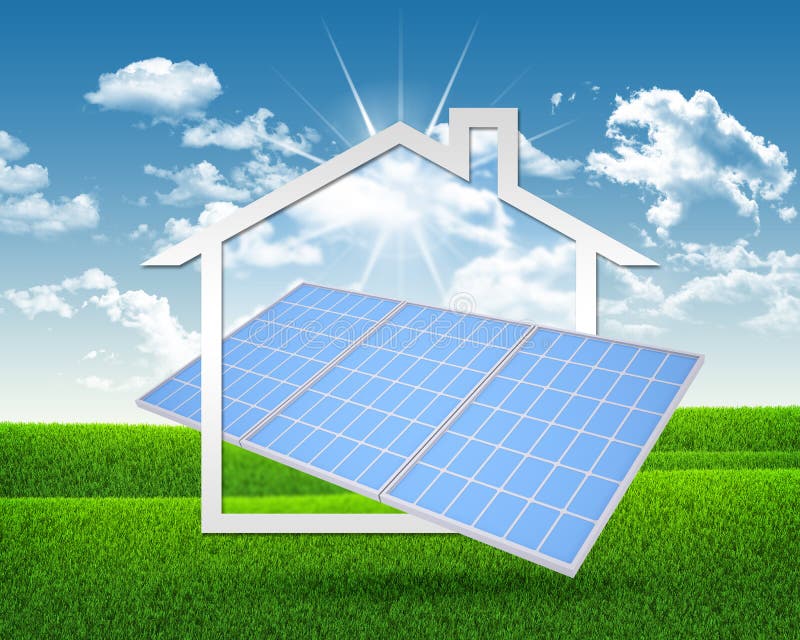 Solar Panel and Wind Power Generation System for Home Infographic ...
