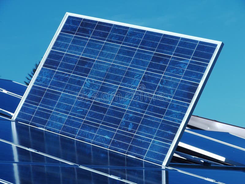 Solar Cell stock photo. Image of house, cells, battery - 28587012