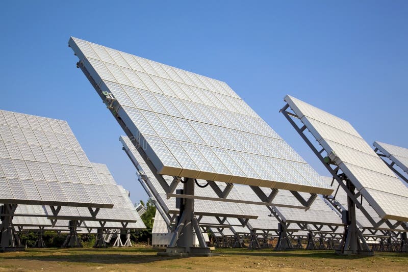 Solar Cell Array Power Sation Stock Photos - Free & Royalty-Free Stock ...