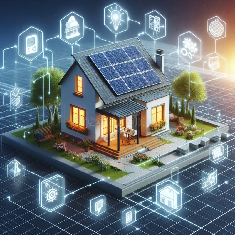 Solar cell board stock illustration. Illustration of panel - 312036201