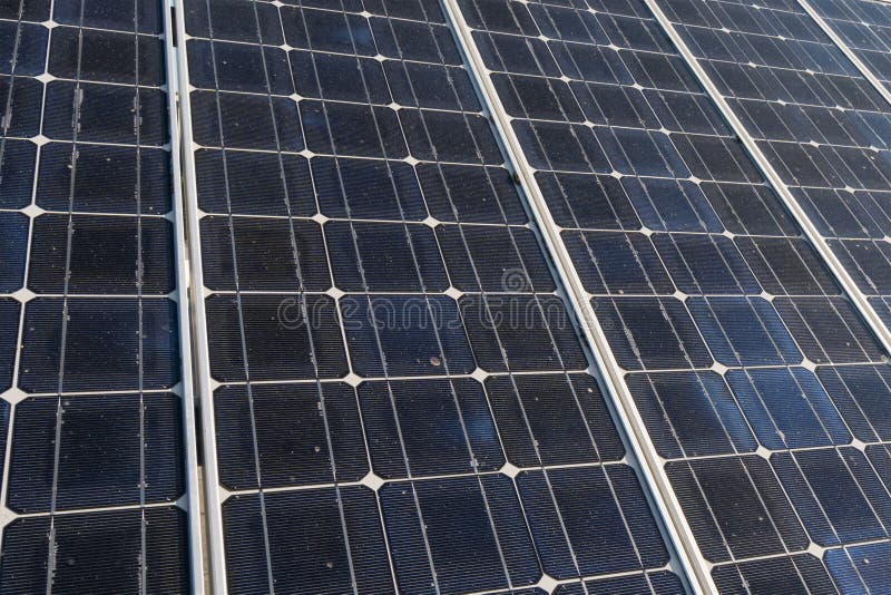 Solar cell close up stock photo. Image of ecological - 76758276