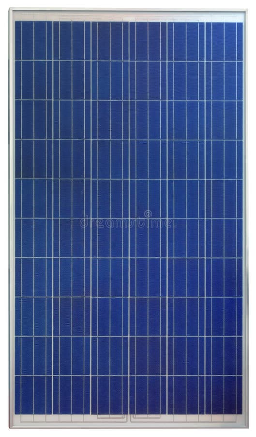 Solar Cell Cutout stock image. Image of rectangle, conservation - 33748147