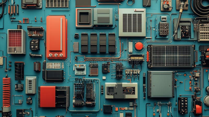A Solar Cell Equipment Component is Illustrated As Part of an Isometric ...