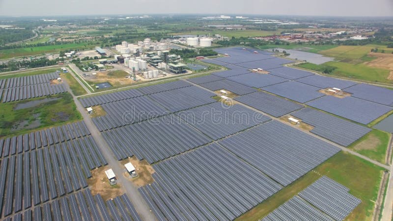 Solar cell farm stock photo. Image of ecology, nature - 100346022