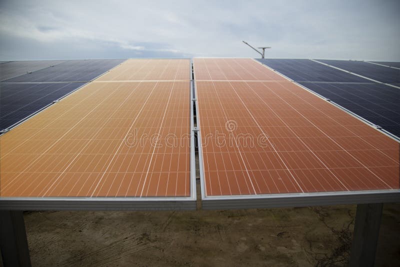 Solar Cell Farm and Cooling System To Inspect and Maintain Solar Panels ...