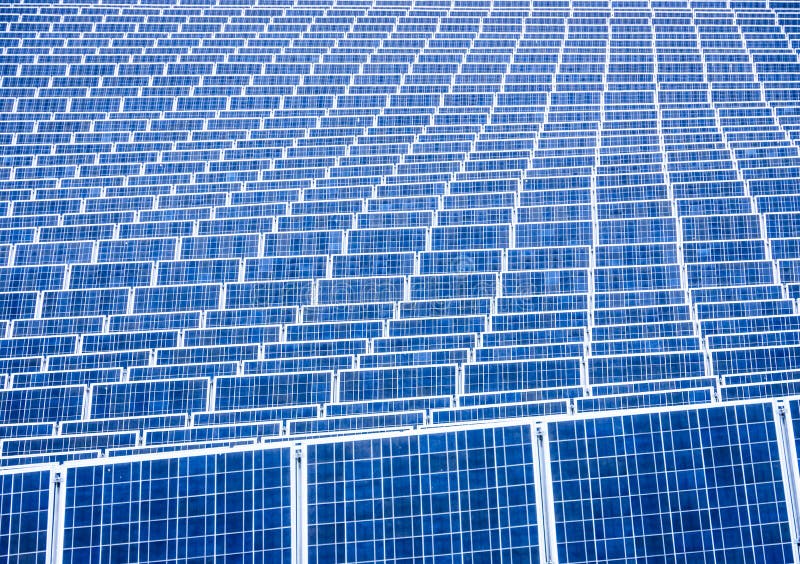 Solar cell stock image. Image of full, meadow, energy - 30659187