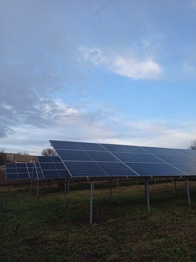 Ukrainian Renewable Energy Solar Panels Stock Photos - Free & Royalty ...