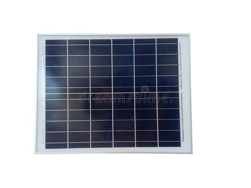 A Solar Cell or Photovoltaics Module PV Module, Solar Module Isolated ...
