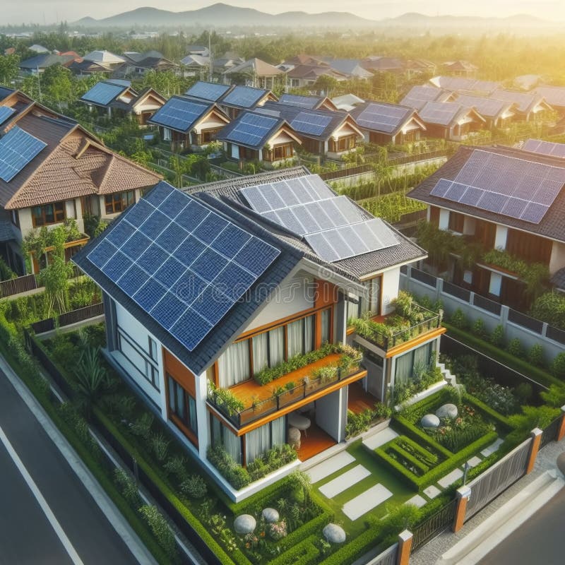 Solar cell stock illustration. Illustration of ecological - 319195843