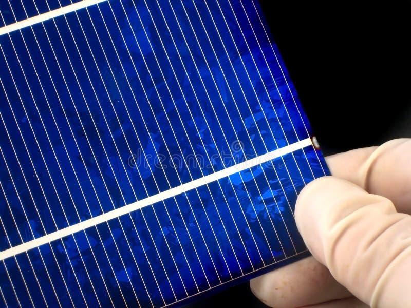 Solar cell research stock image. Image of electron, solar - 945105