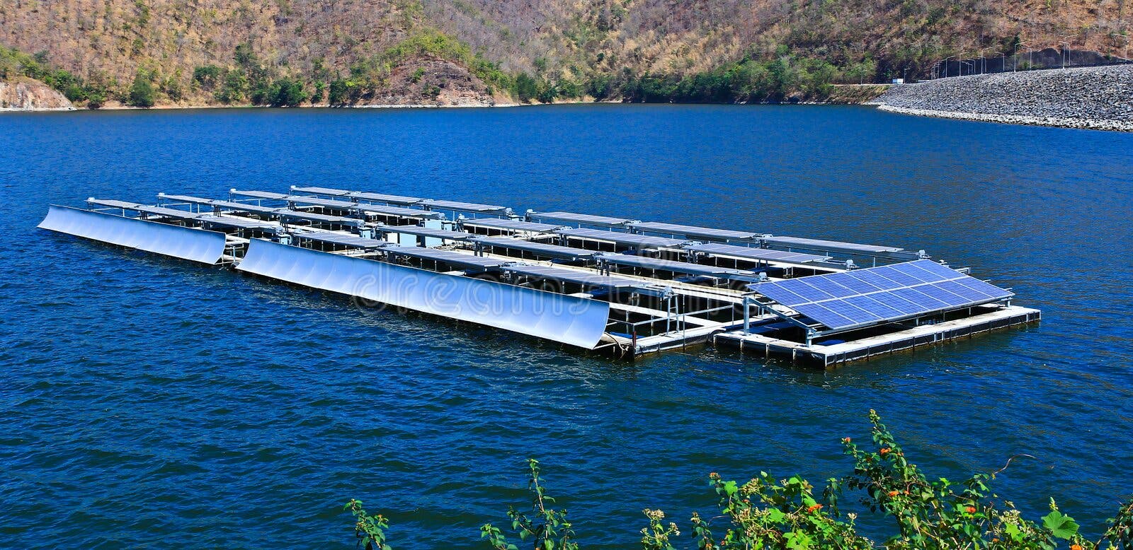 Solar cells stock image. Image of panel, global, buoyant - 26352713