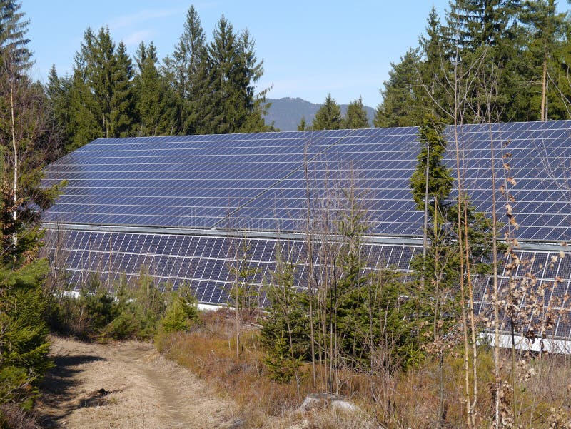Bio energy - solar cells stock photo. Image of environment - 14311638