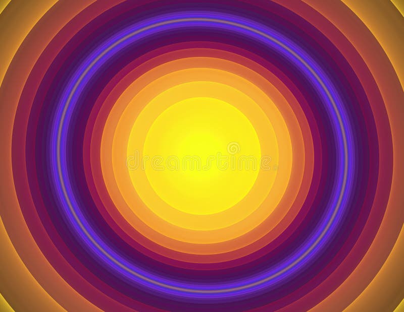 The solar circle. Fractal. stock illustration. Illustration of tint ...