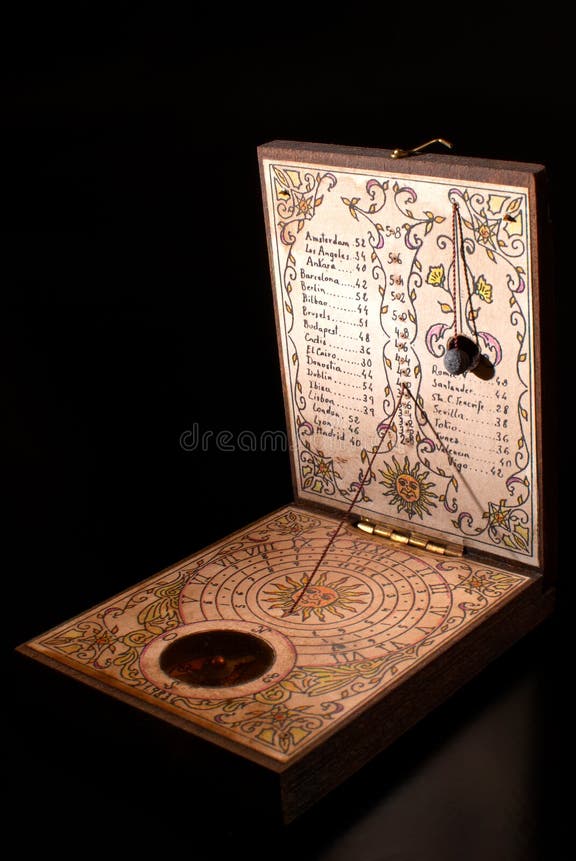 Solar clock stock photo. Image of shine, portable, cardinal - 14319646