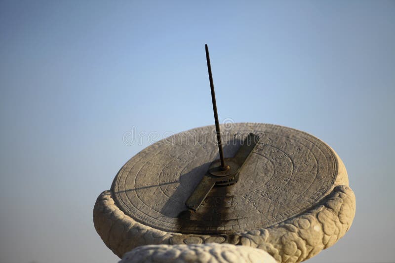 Solar clock stock image. Image of hour, minute, technology - 46416335
