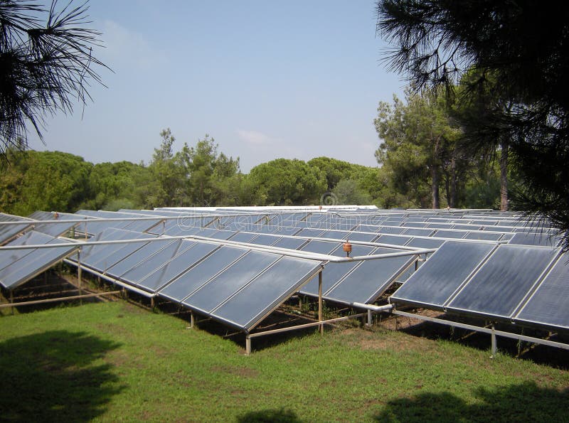 Solar collector stock photo. Image of solar, clean, sunlight - 16044982