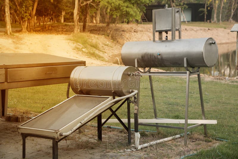 Solar Collector with Flat Plate Collector Electricity Source is a ...