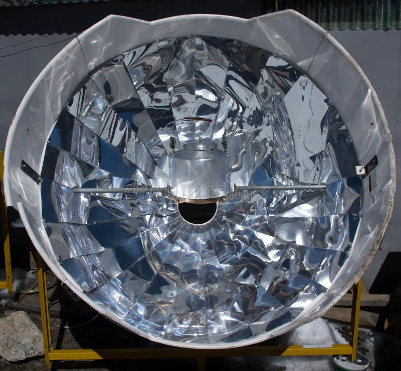 Solar cooker stock photo. Image of energy, object, zanskar - 7748068