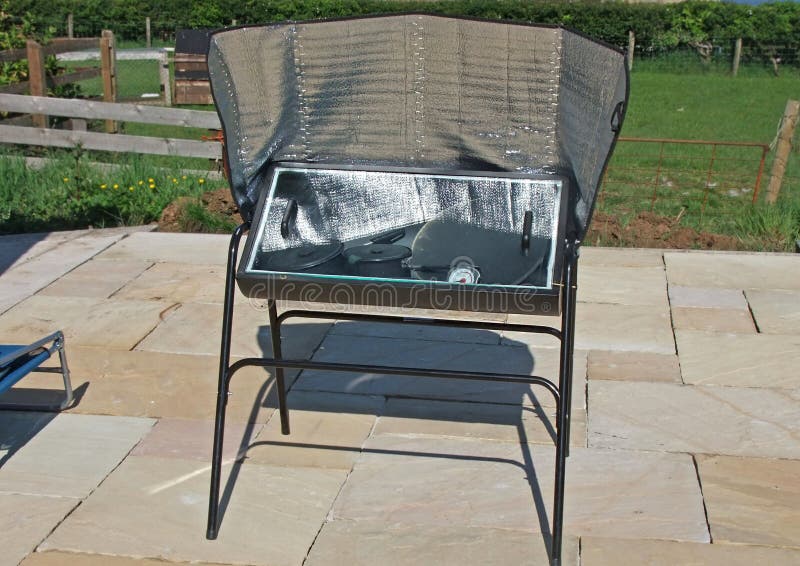 Solar Cooking in a Converted Bbq Solar Oven Solar Cooking Converted ...