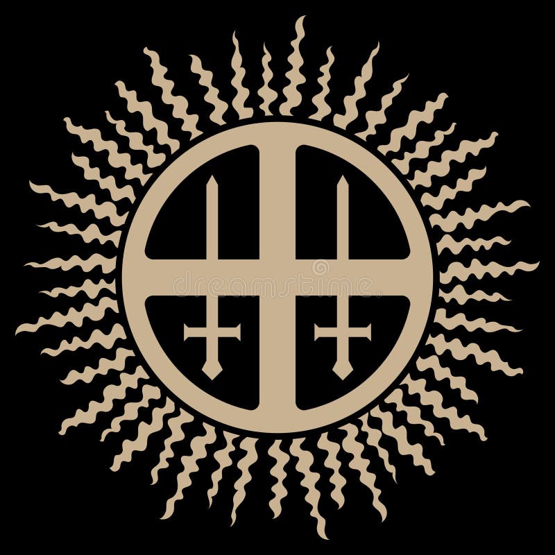 Vintage Illustration. Holy Grail. Spiritual Discernment Symbol ...