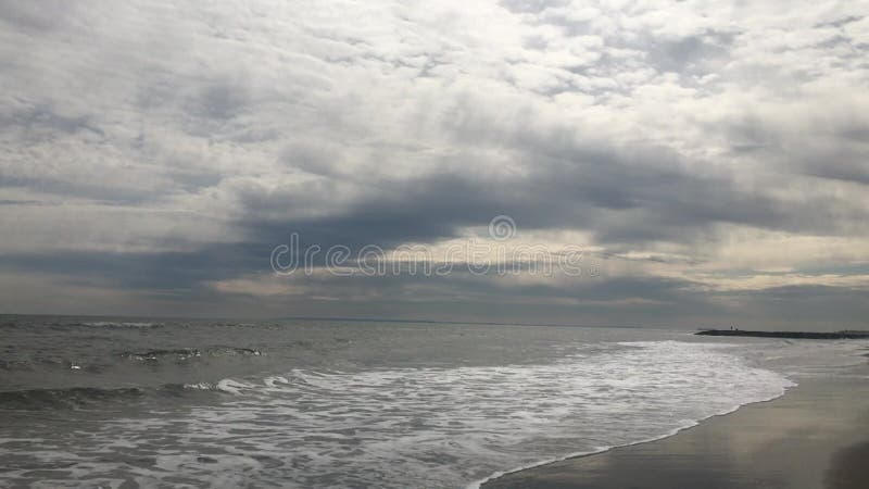 Solar Eclipse in April Above Atlantic Ocean in Far Rockaway, Queens ...