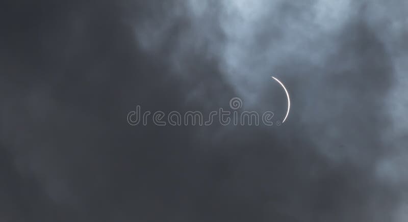 Solar eclipse progression stock photo. Image of black - 101681306