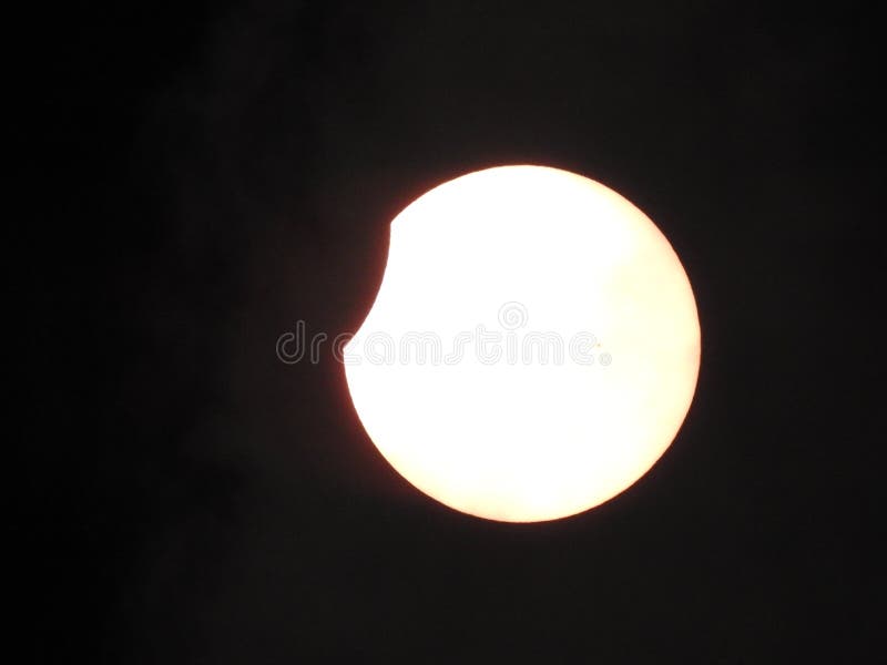 Solar eclipse 2017 stock image. Image of solar, louisiana - 98408203