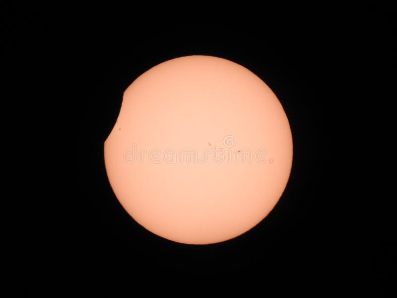 Solar eclipse stock image. Image of clouds, solar, backdrop - 98408241