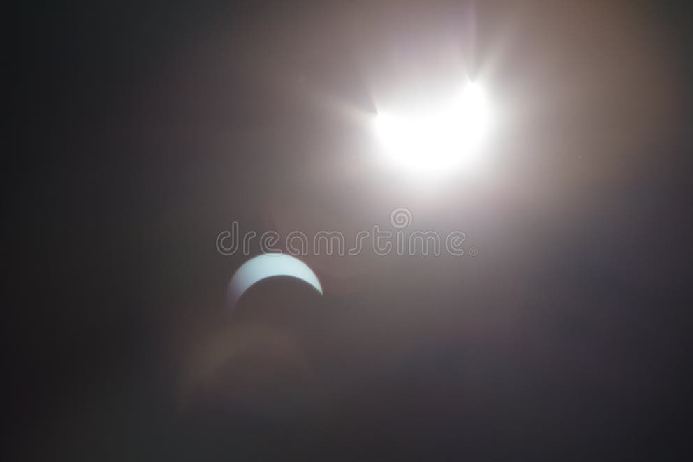 Solar Eclipse Dallas Texas stock photo. Image of 1309 - 98392466