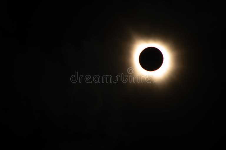 Solar Eclipse 2024 Dallas Texas Stock Image - Image of national, 2024: ...