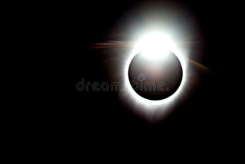 Solar Eclipse Diamond Ring stock photo. Image of sunlight - 98815790