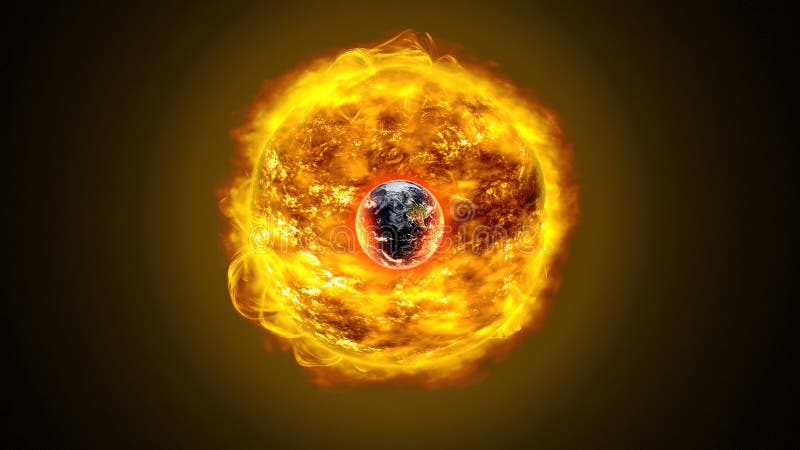 During a Solar Eclipse, the Earth Covers the Sun, Creating the Effect ...